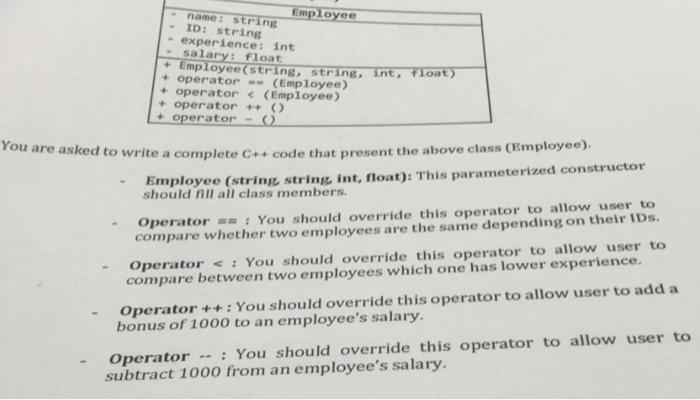 Solved are asked to write a complete C++ code that present | Chegg.com