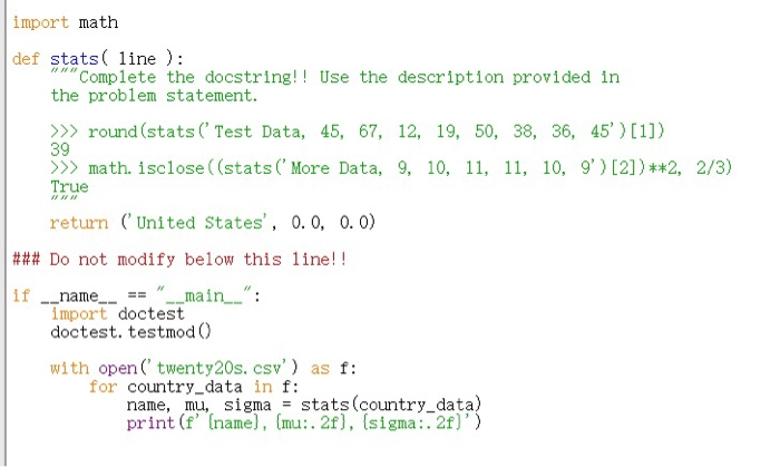 Solved Problem 1 (prob1.py) We are often interested in | Chegg.com