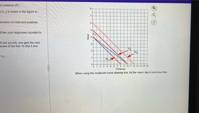 Solved using the multipoint curve drawing tool, draw connies | Chegg.com