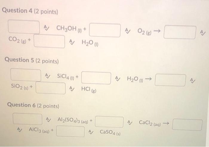 Solved Question 1 (2 points) ^ BaCl2 (aq) + A Fe2(SO4)3 (aq) | Chegg.com