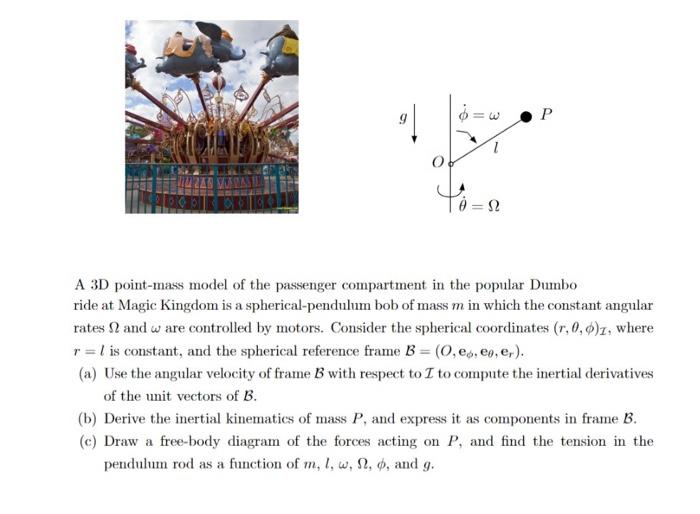 Solved P !! 48 - -22 A 3D point-mass model of the passenger | Chegg.com