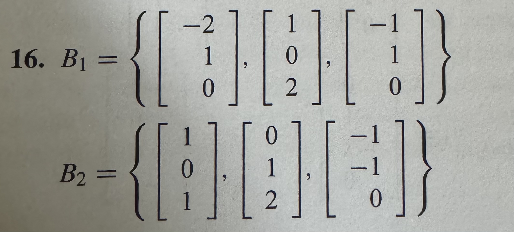 In Exercises 13-18, ﻿find the transition matrix | Chegg.com