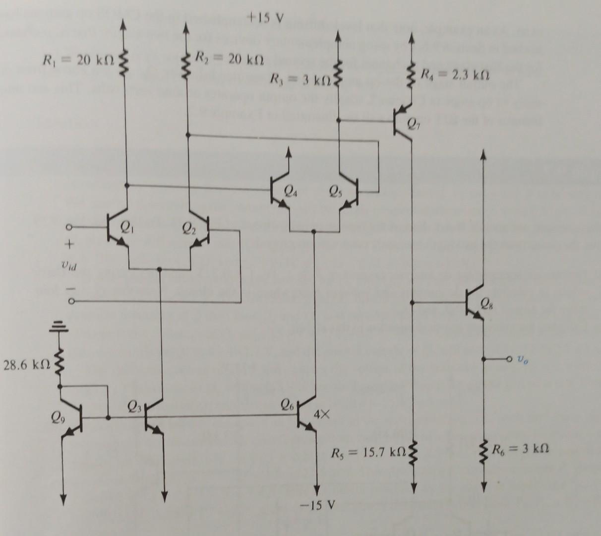 Solved Someone please help! For this circuit, near Q6, there | Chegg.com