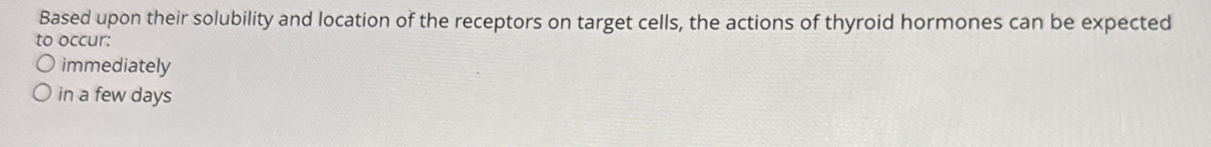 Solved Based upon their solubility and location of the | Chegg.com