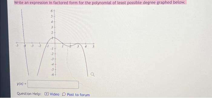 Solved Question Help: Video D Post to forum | Chegg.com