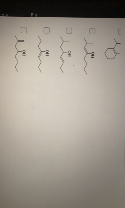 Solved Which of the following are possible enol forms of | Chegg.com