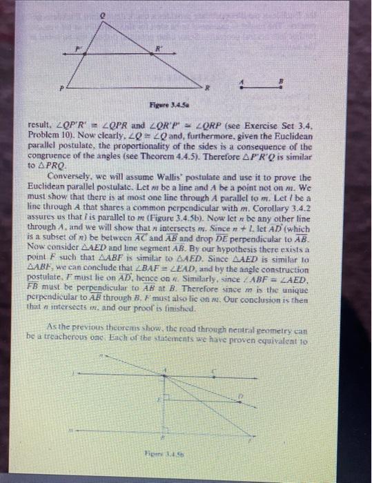 In the proof of Theorem 3.4.9 we indicated that line | Chegg.com