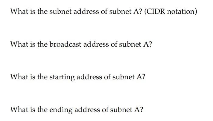 Solved 2. (IPv4 Subnetting, 10 points): Consider the router | Chegg.com Solved 2. (IPv4 Subnetting, 10 points): Consider the router | Chegg.com