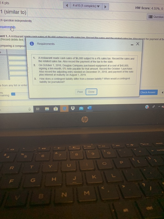Solved Homework Chapter 11 Homework Core 0 Of 4 Pts 40 6