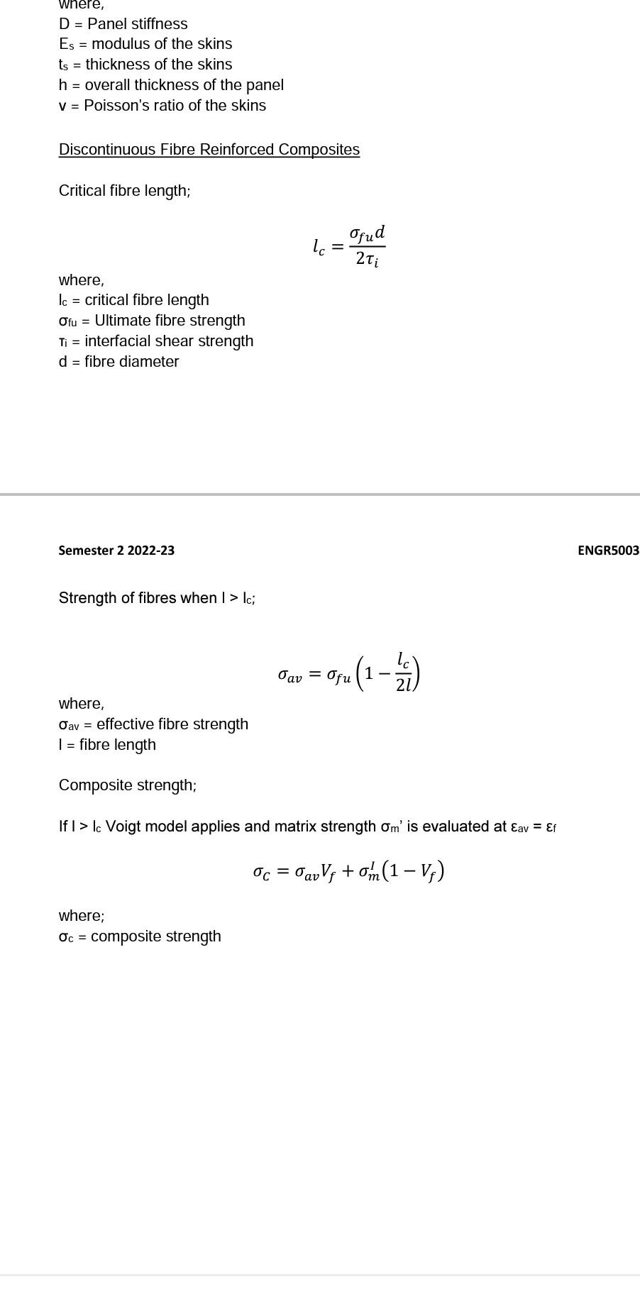 Solved A discontinuous fibre reinforced composite consists | Chegg.com
