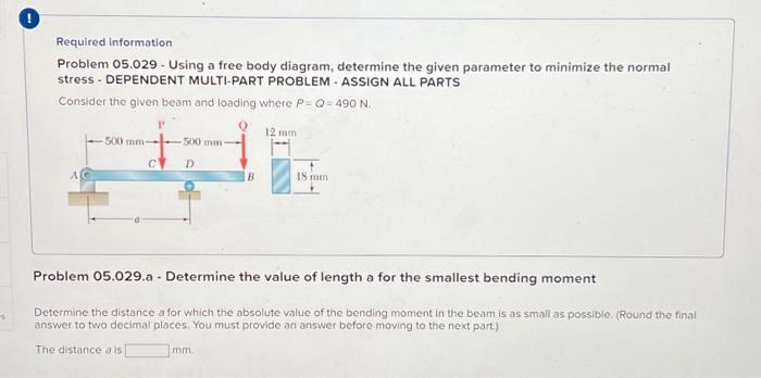 Solved Required information Problem 05.029 - Using a free | Chegg.com