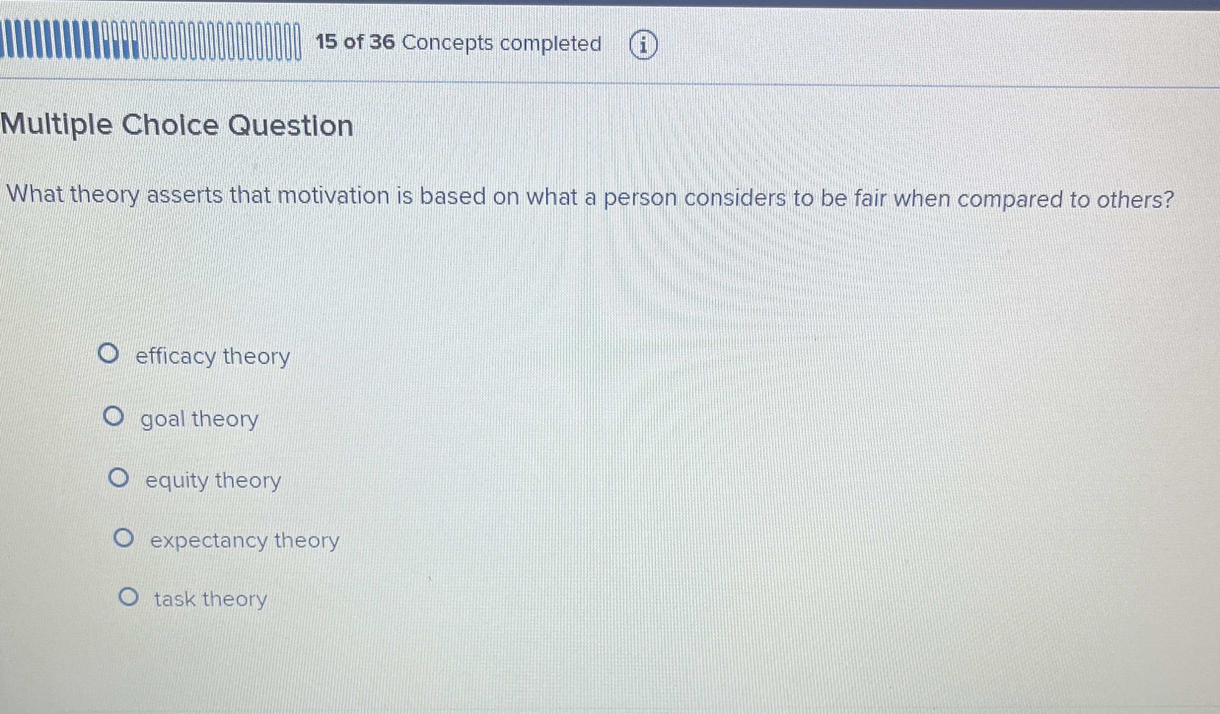 Solved Multiple Cholce QuestionWhat theory asserts that | Chegg.com