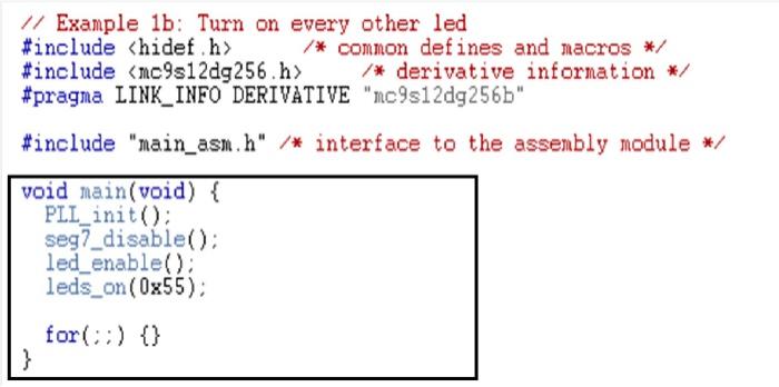 Solved Briefly explain the six lines in the black box, each | Chegg.com