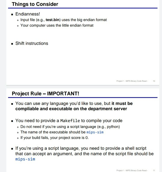 How to convert MIPS binary code into MIPS | Chegg.com