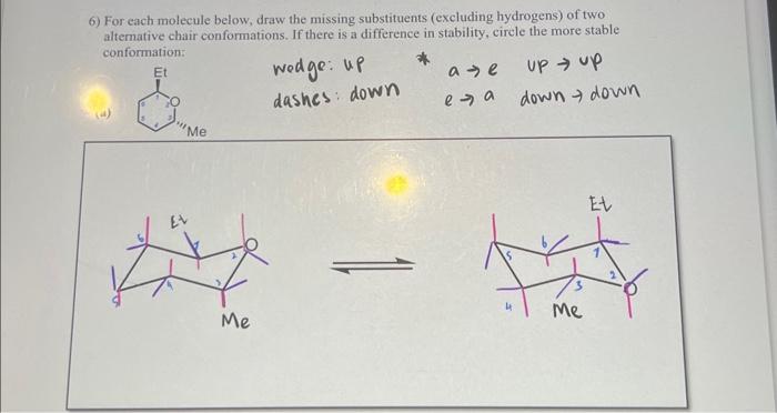 Solved i just want to check if im doing the ring flip right, | Chegg.com