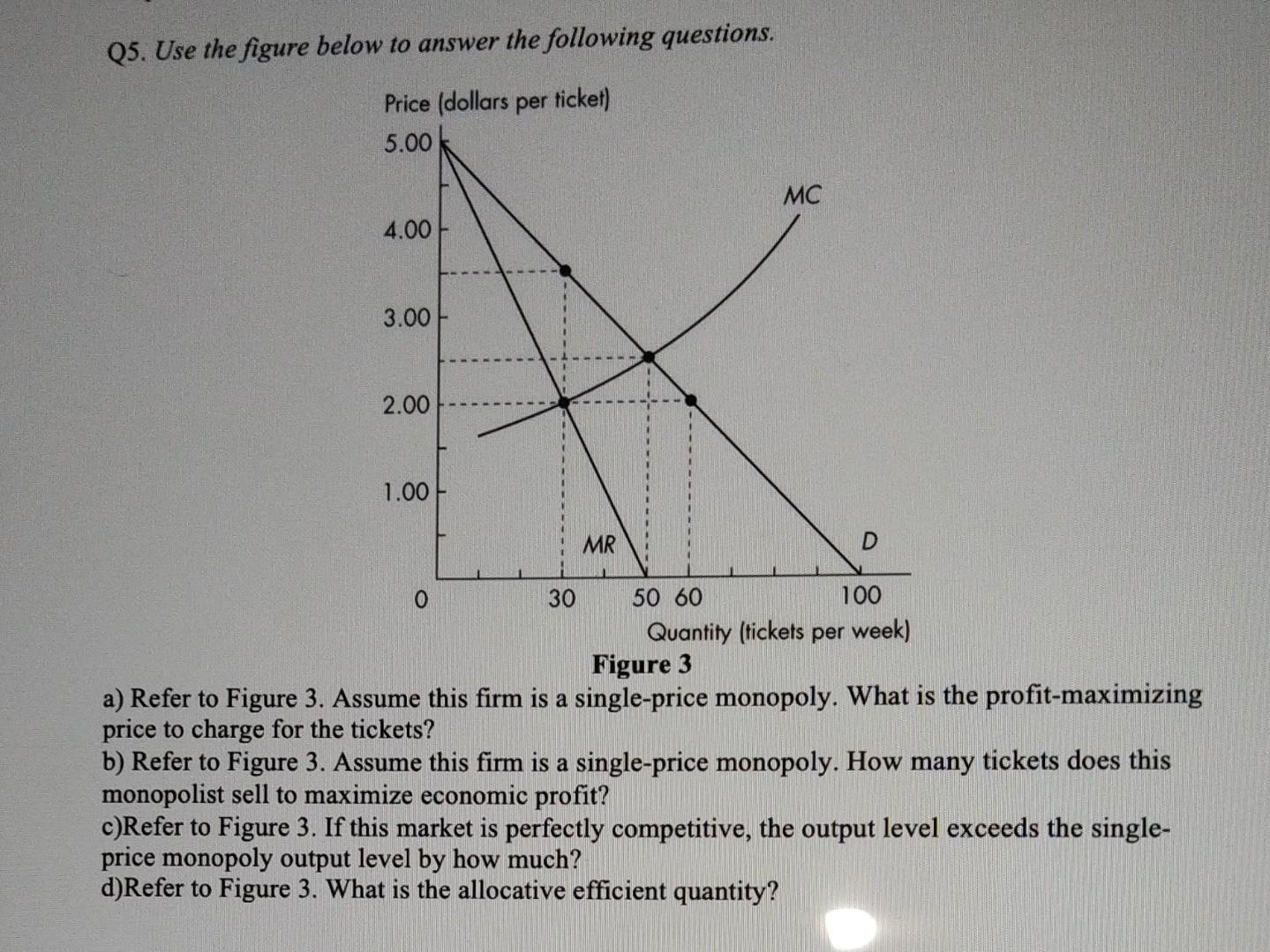 Solved Q5. Use the figure below to answer the following | Chegg.com