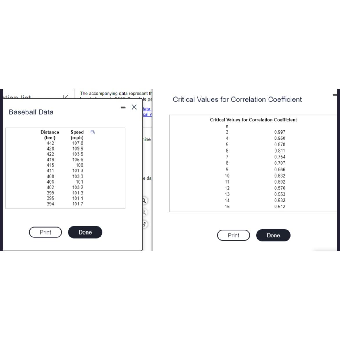 Solved Determine the linear correlation coefficient between | Chegg.com
