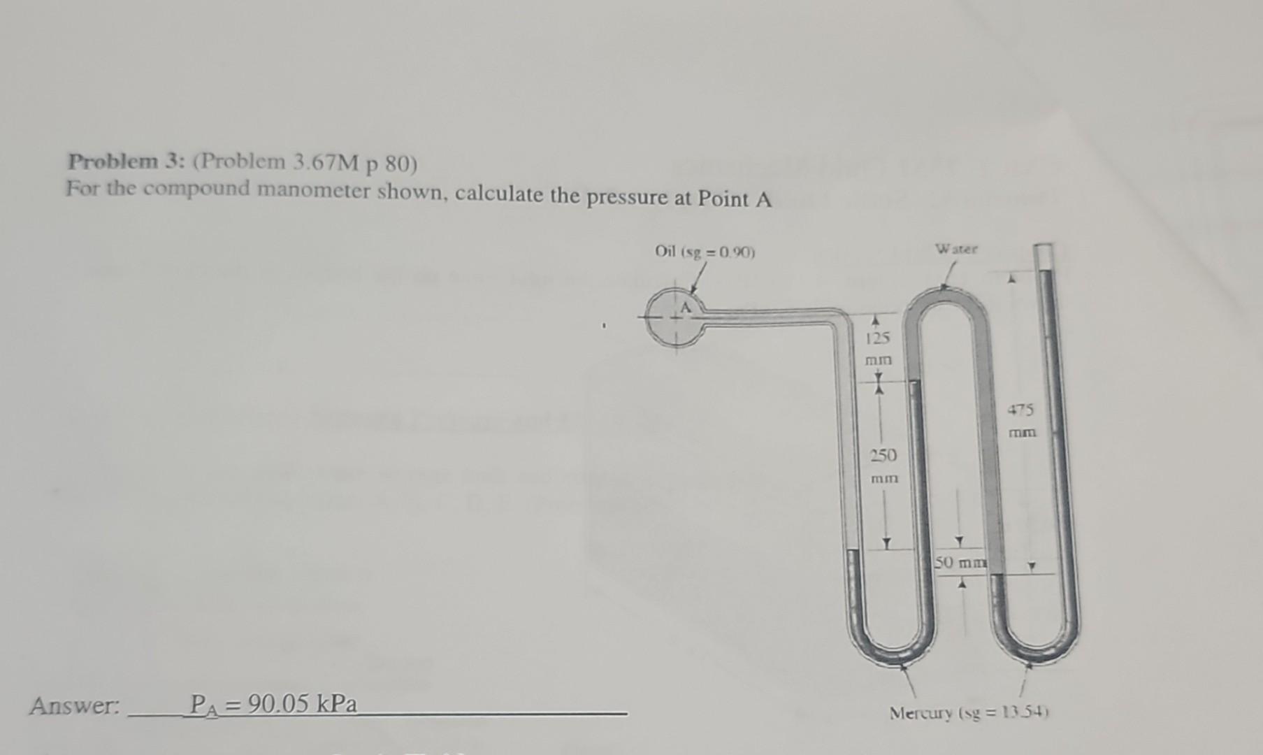 Solved Problem 3: (Problem 3.67M p 80) For the compound | Chegg.com