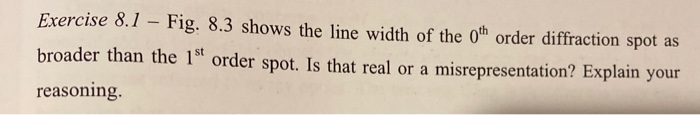Solved broader than the 1" order spot. Is that real or a | Chegg.com