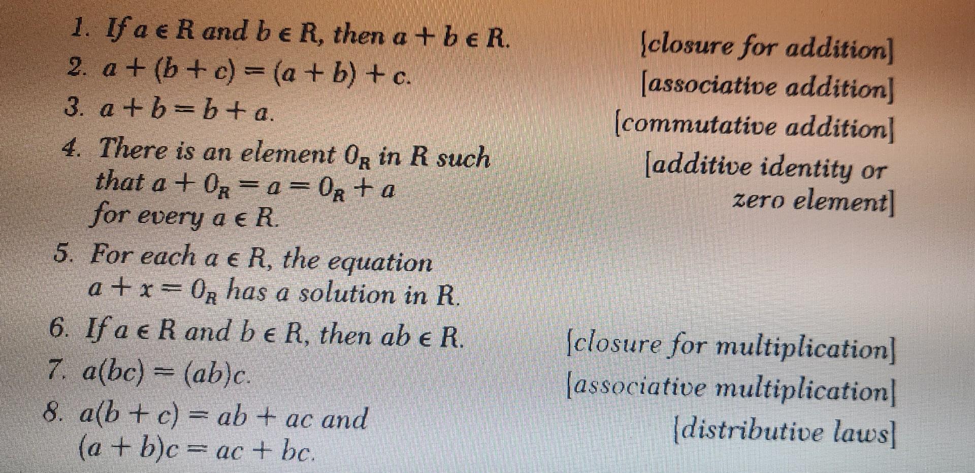 Solved 3.1 Let R be the set of all subsets of an arbitrary, | Chegg.com