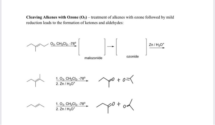 Solved Reaction of osmium tetraoxide with alkenes - | Chegg.com