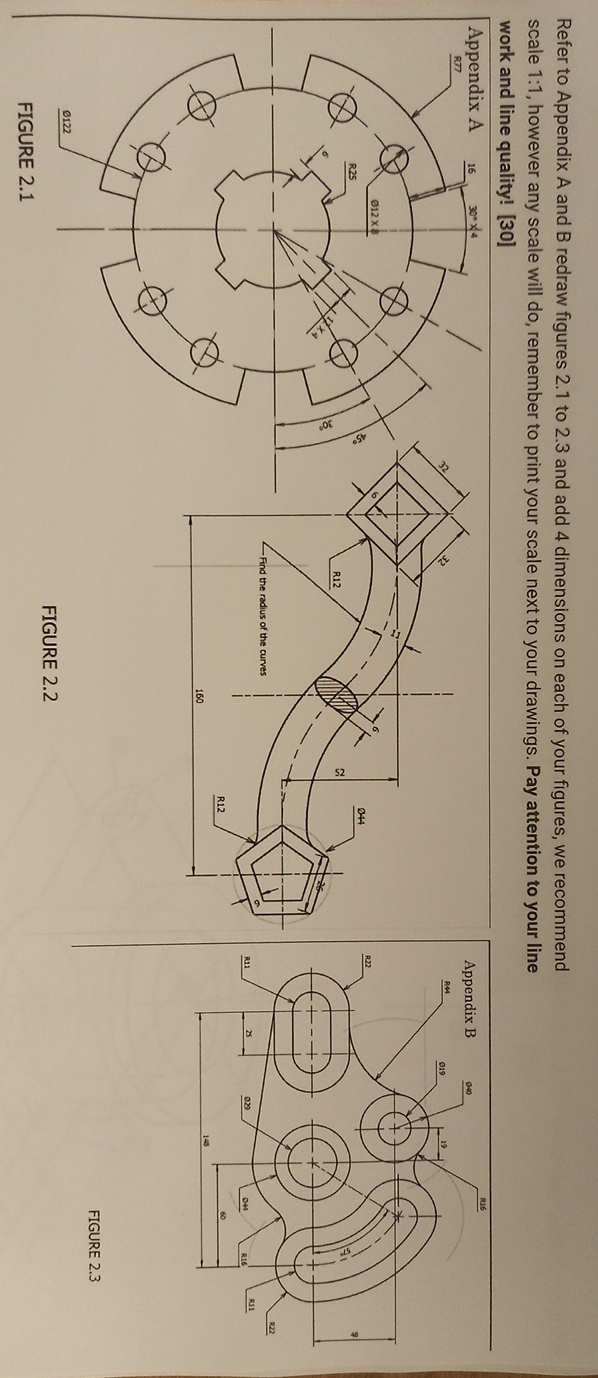 Solved Refer to Appendix A and B redraw figures 2.1 ﻿to 2.3 | Chegg.com