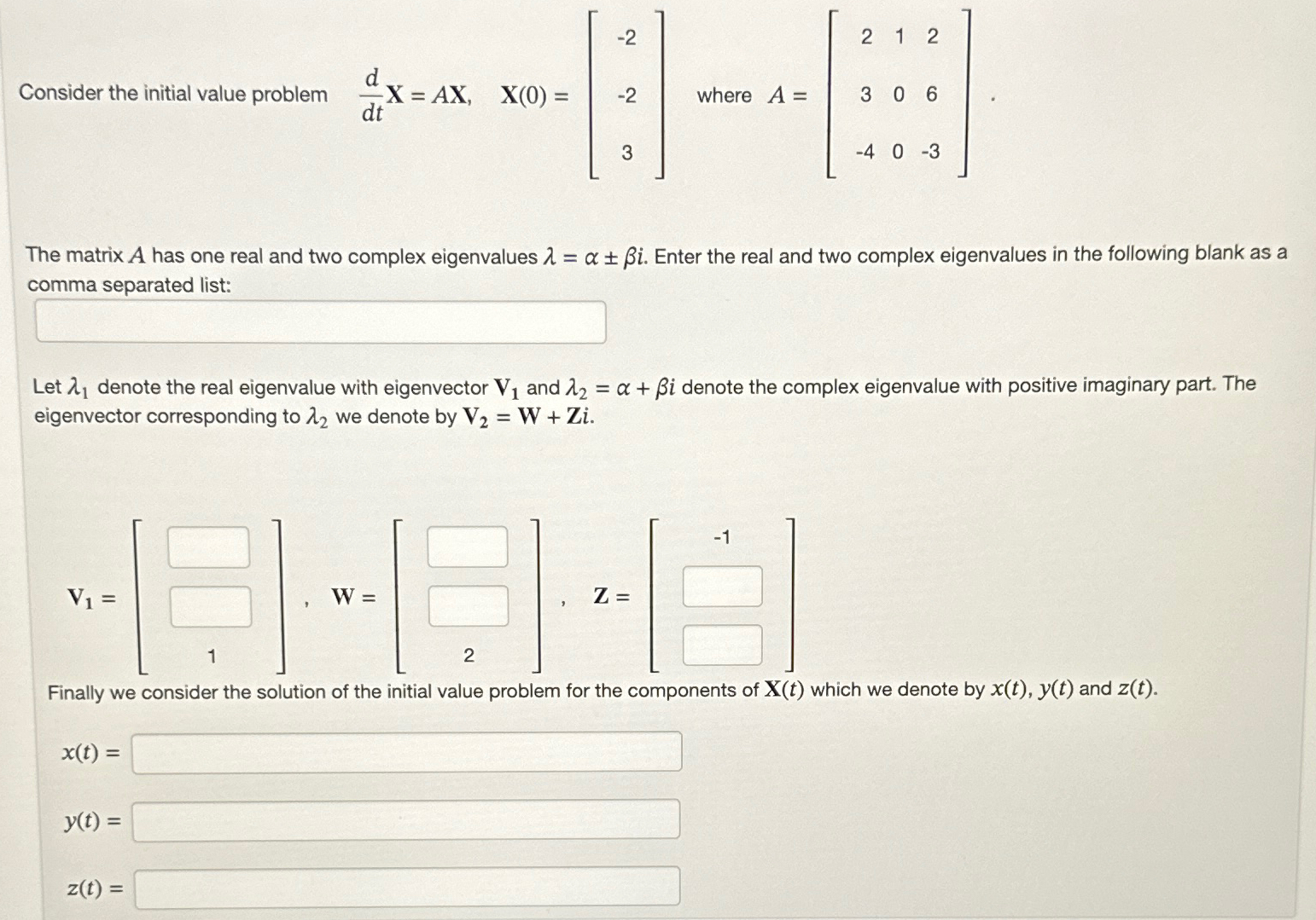 Solved Consider the initial value problem | Chegg.com
