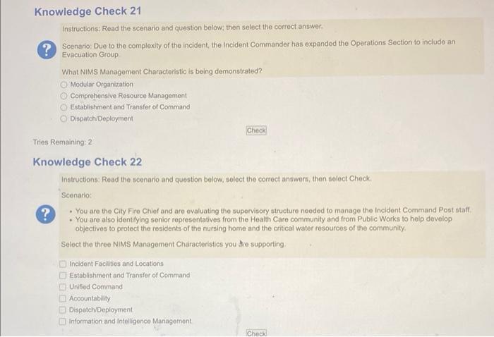 Solved Instructions: Read the scenario and question below: | Chegg.com