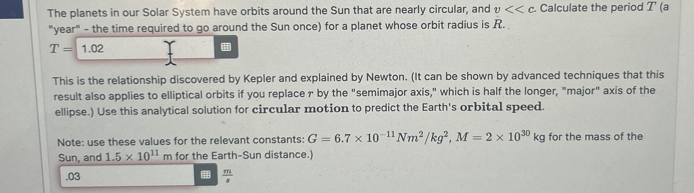 Solved The planets in our Solar System have orbits around | Chegg.com