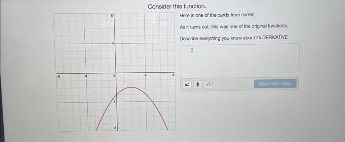 Solved Match each function with its derivative. Consider | Chegg.com