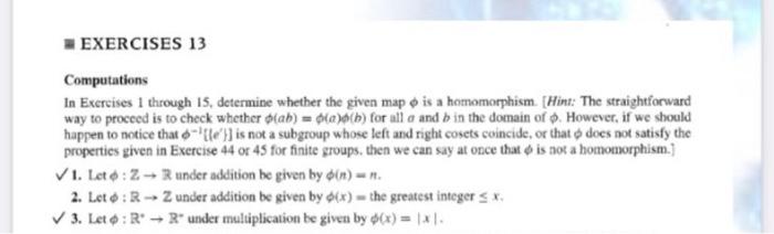 Solved - EXERCISES 13 Computations In Exercises through 15, | Chegg.com