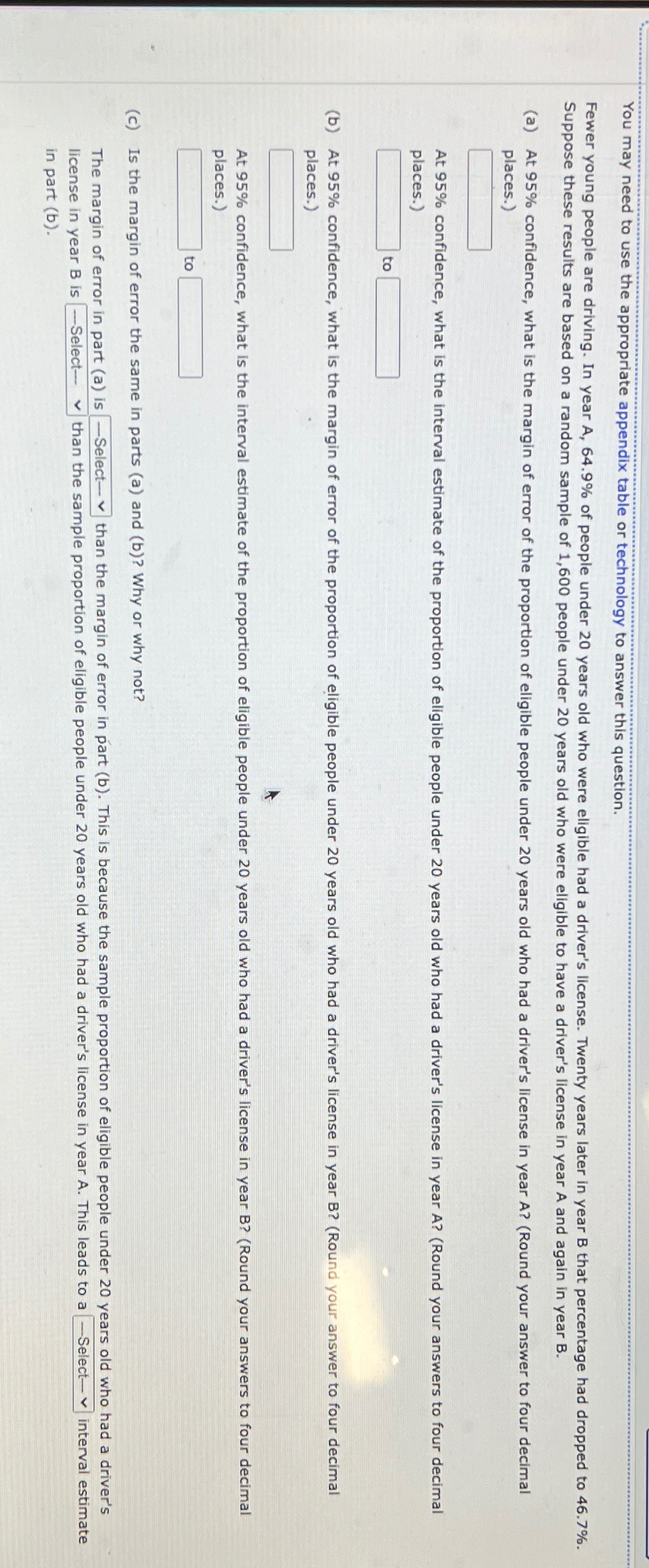 Solved You may need to use the appropriate appendix table or | Chegg.com