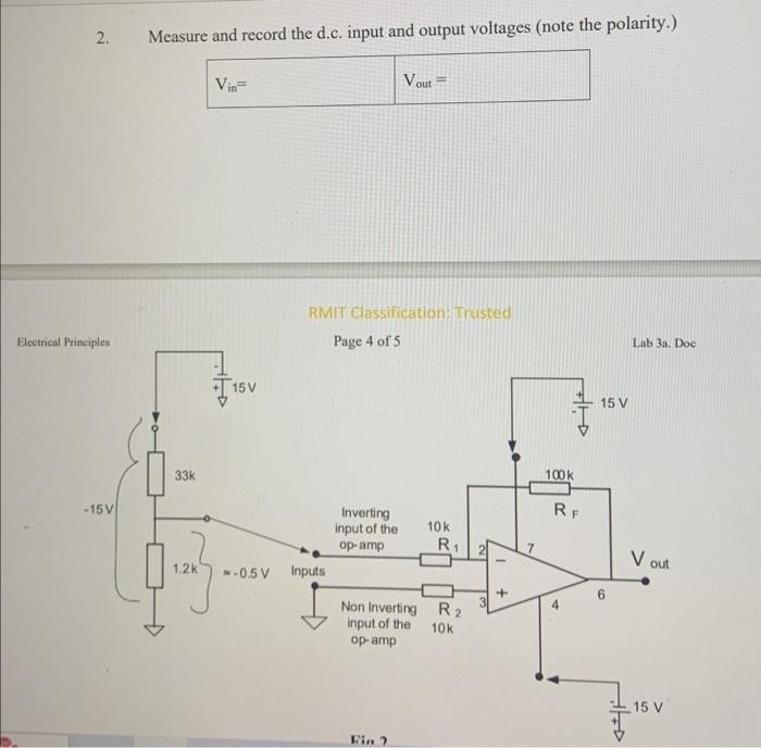 Solved Objectives: (a) To construct inverting and | Chegg.com