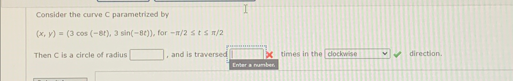 Solved Consider the curve C ﻿parametrized | Chegg.com