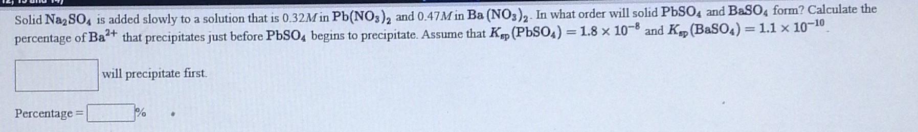 Solved Calculate the Ksp of the following compounds, given | Chegg.com