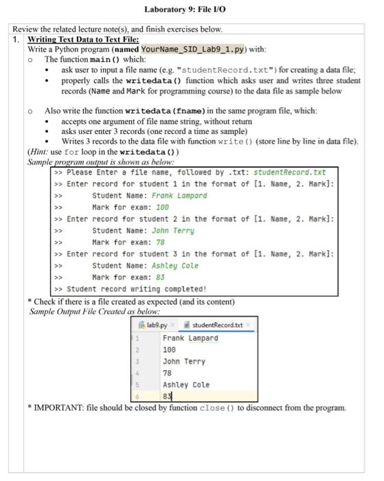 Solved Check if there is a file created as expected (and its | Chegg.com