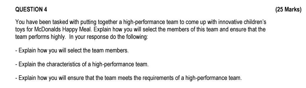 Solved QUESTION 4(25 ﻿Marks)You have been tasked with | Chegg.com