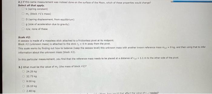 Solved Questions #1-5 refer to the following: (Please use | Chegg.com