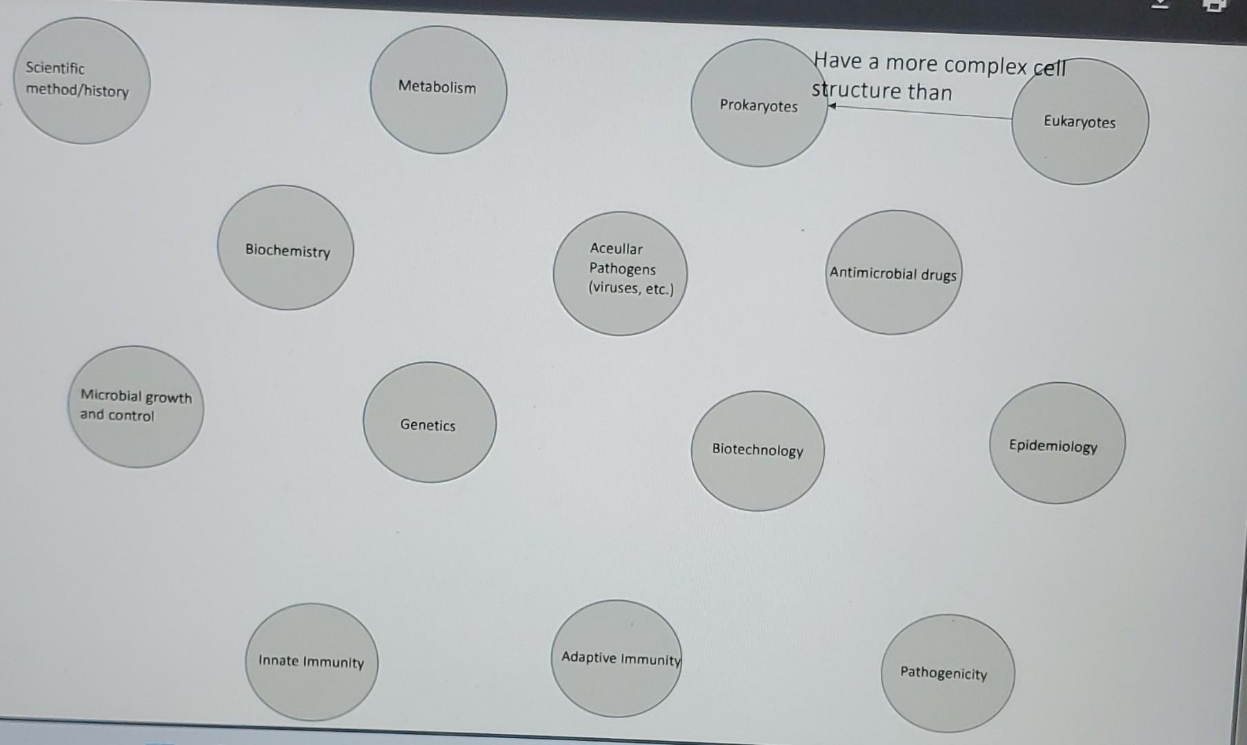 Solved Concept map assignment: Connect each idea with 2 | Chegg.com