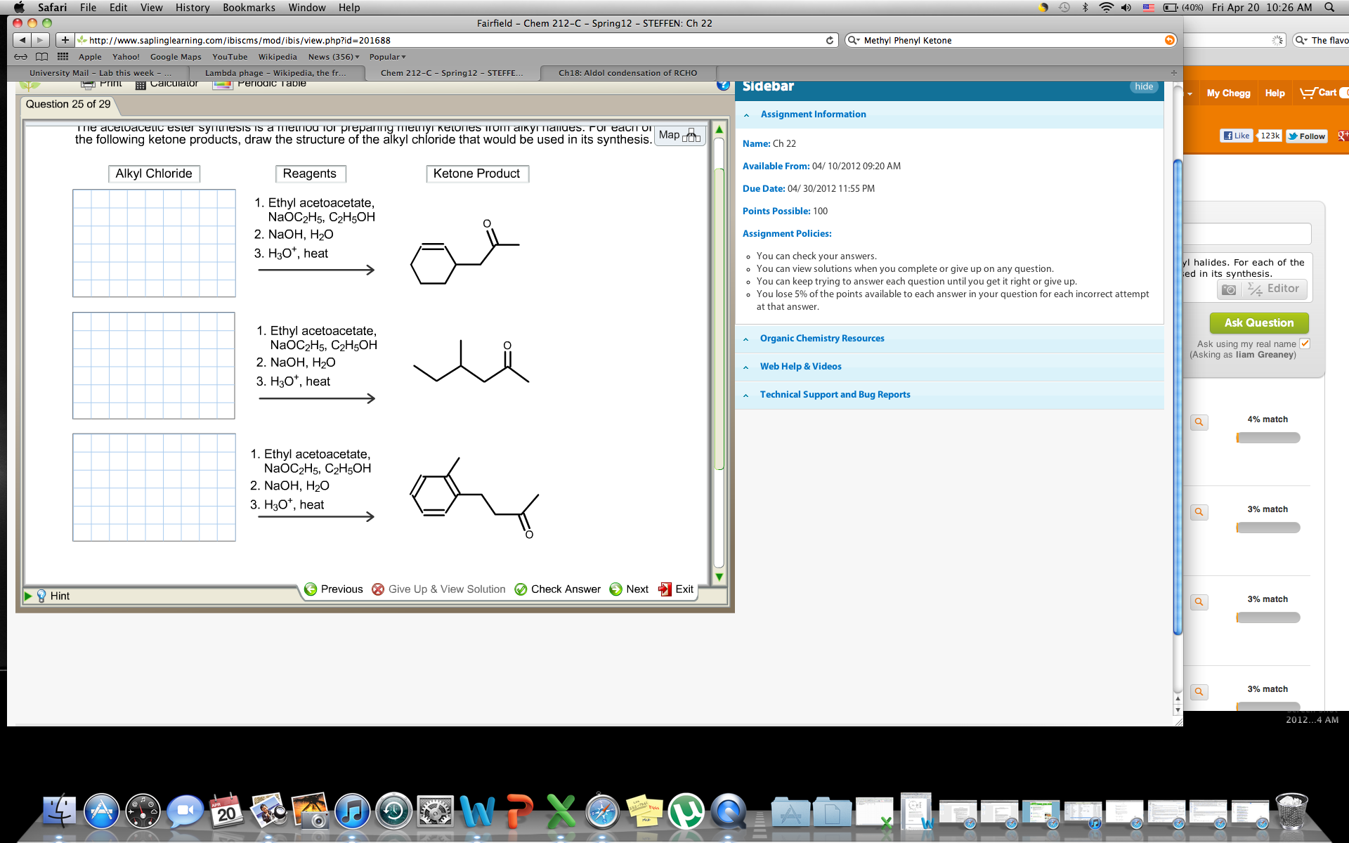 Solved The acetoacetic ester synthesis is a method for | Chegg.com
