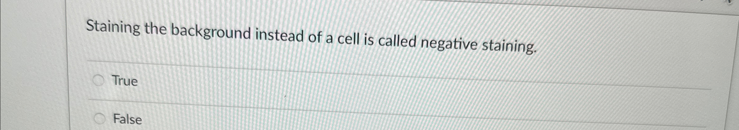 Solved Staining the background instead of a cell is called | Chegg.com Solved Staining the background instead of a cell is called | Chegg.com