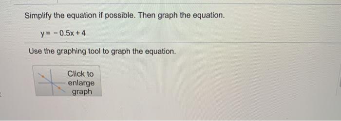 Solved Graph the equation. 1 y = 3X-9 Use the graphing tool | Chegg.com