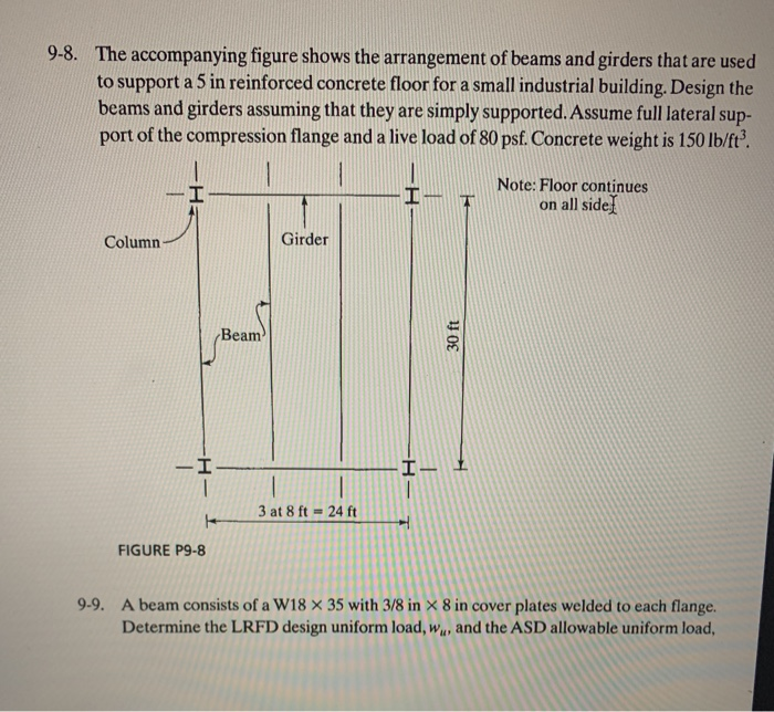 Solved 9.10 PROBLEMS FOR SOLUTION 9-1 to 9-8. Using both | Chegg.com