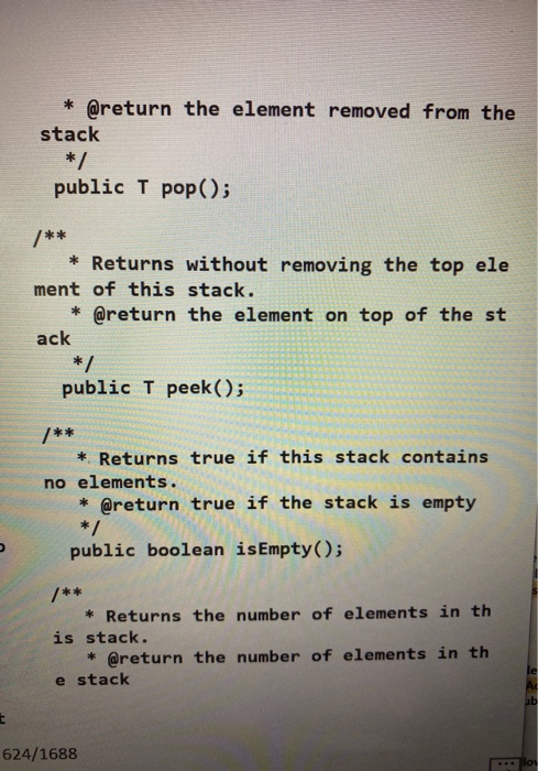 Solved ss ads ats Listing 12.3 package jsjf; /** * Defines | Chegg.com