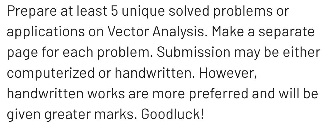 Solved Prepare at least 5 ﻿unique solved problems or | Chegg.com