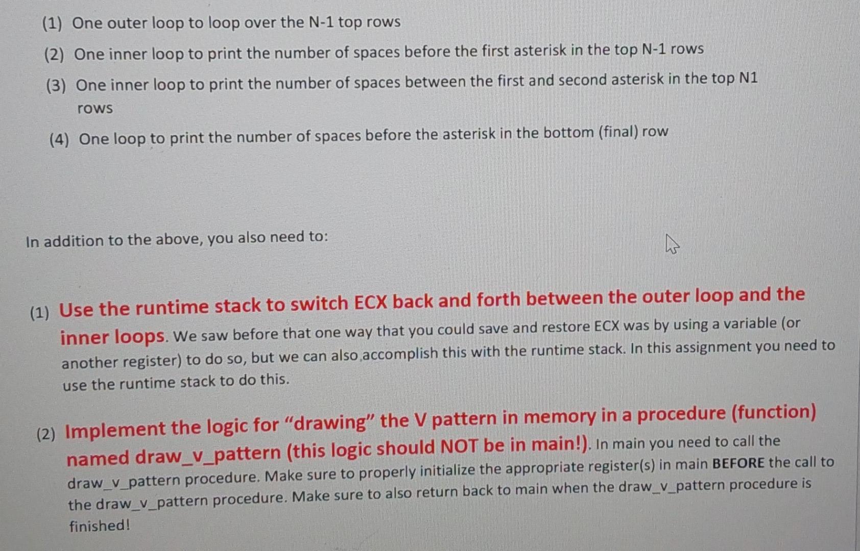 Solved .386 model flat, stdcall .stack 4096 ExitProcess | Chegg.com