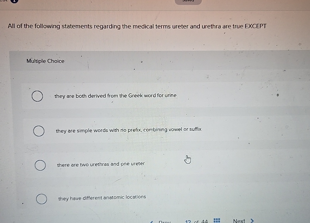 Solved All of the following statements regarding the medical | Chegg.com