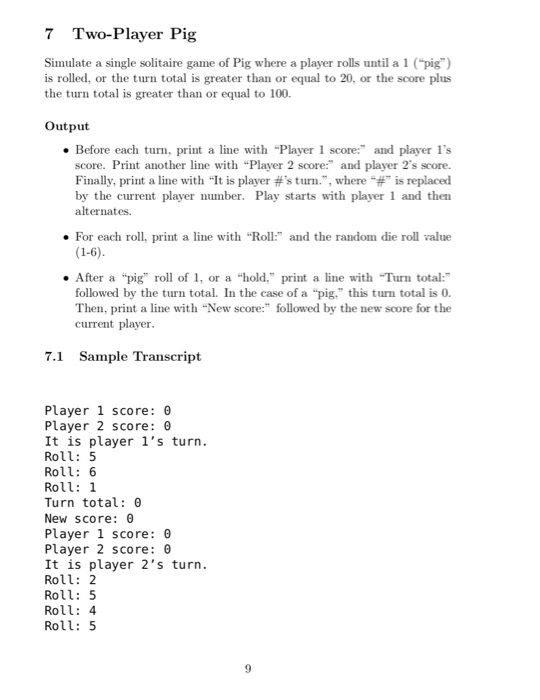 Solved In this assignment, we will be implementing a dice | Chegg.com