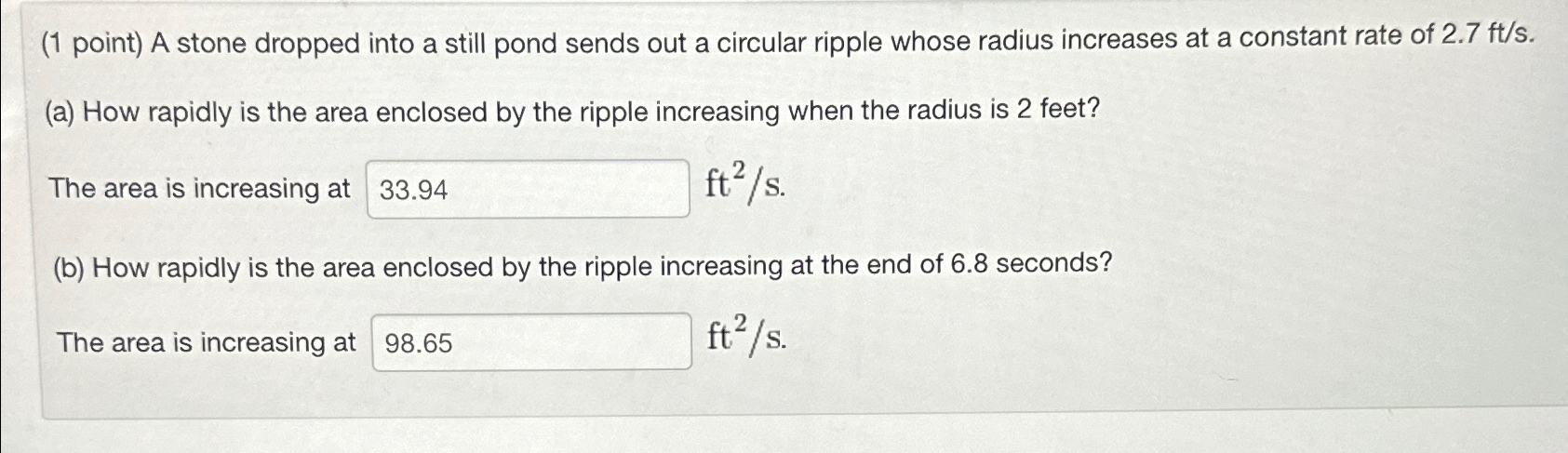 Solved Part A is correct I need help with Part B | Chegg.com