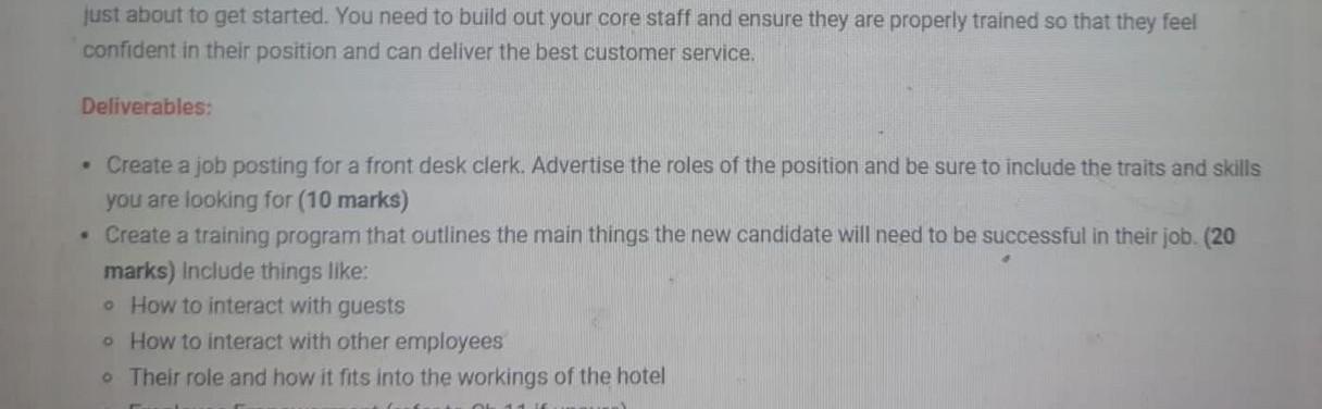 Solved just about to get started. You need to build out your | Chegg.com